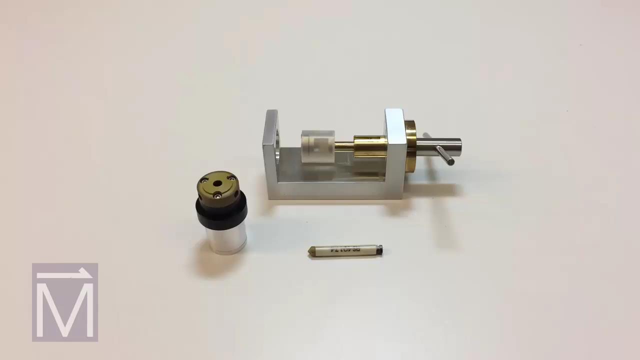 NMR MAS Rotor Loading: Theater mode (t) 1:06 / 3:22 3.2 mm Pencil rotor ...