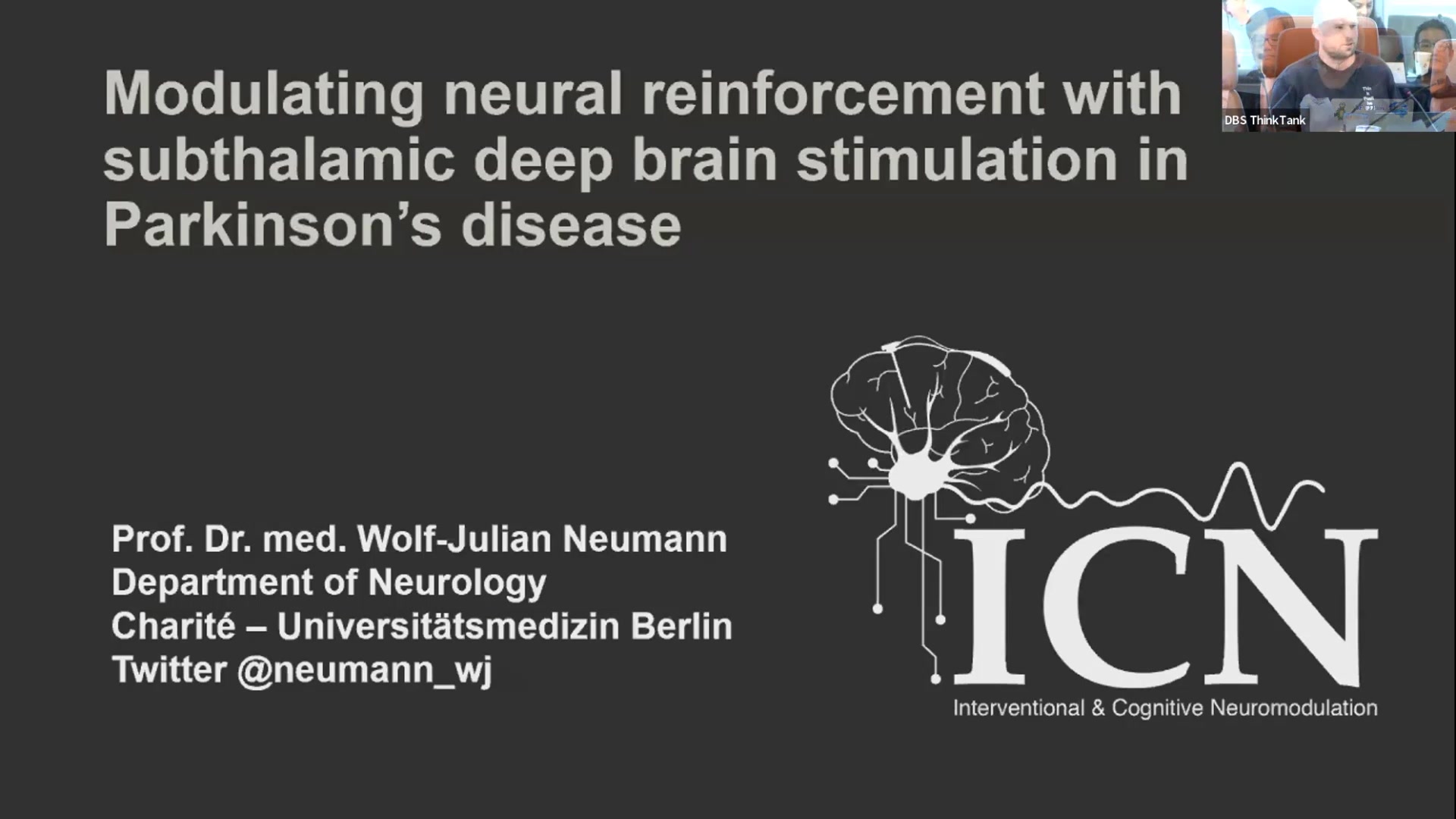 "Modulating neural reinforcement with subthalamic deep brain ...