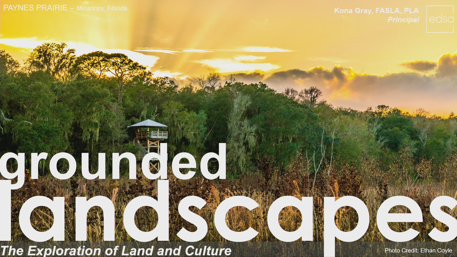 Edward D. Stone Jr. Lecture Series