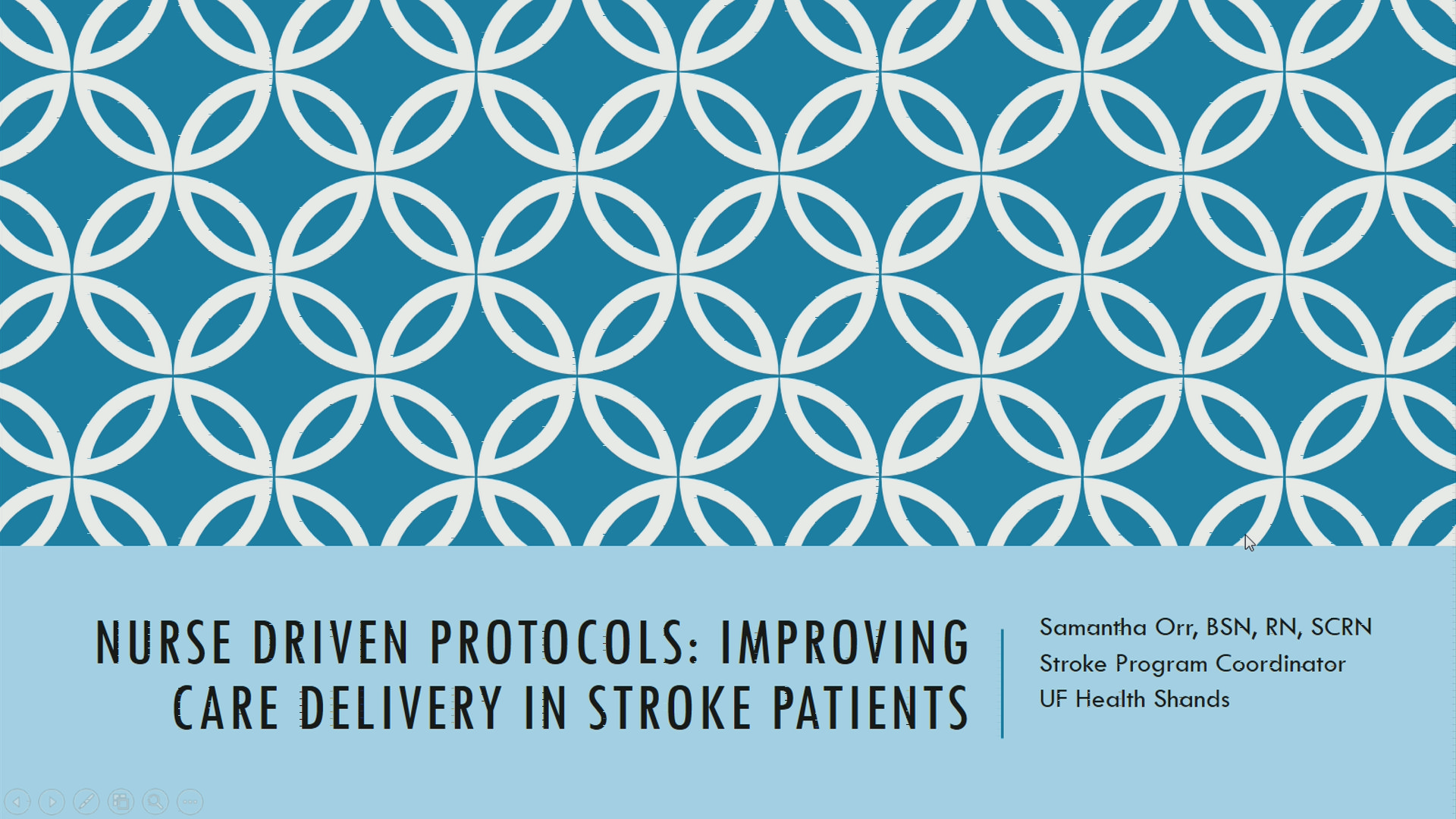 Nurse Driven Protocols for Optimizing Patient Centered Care