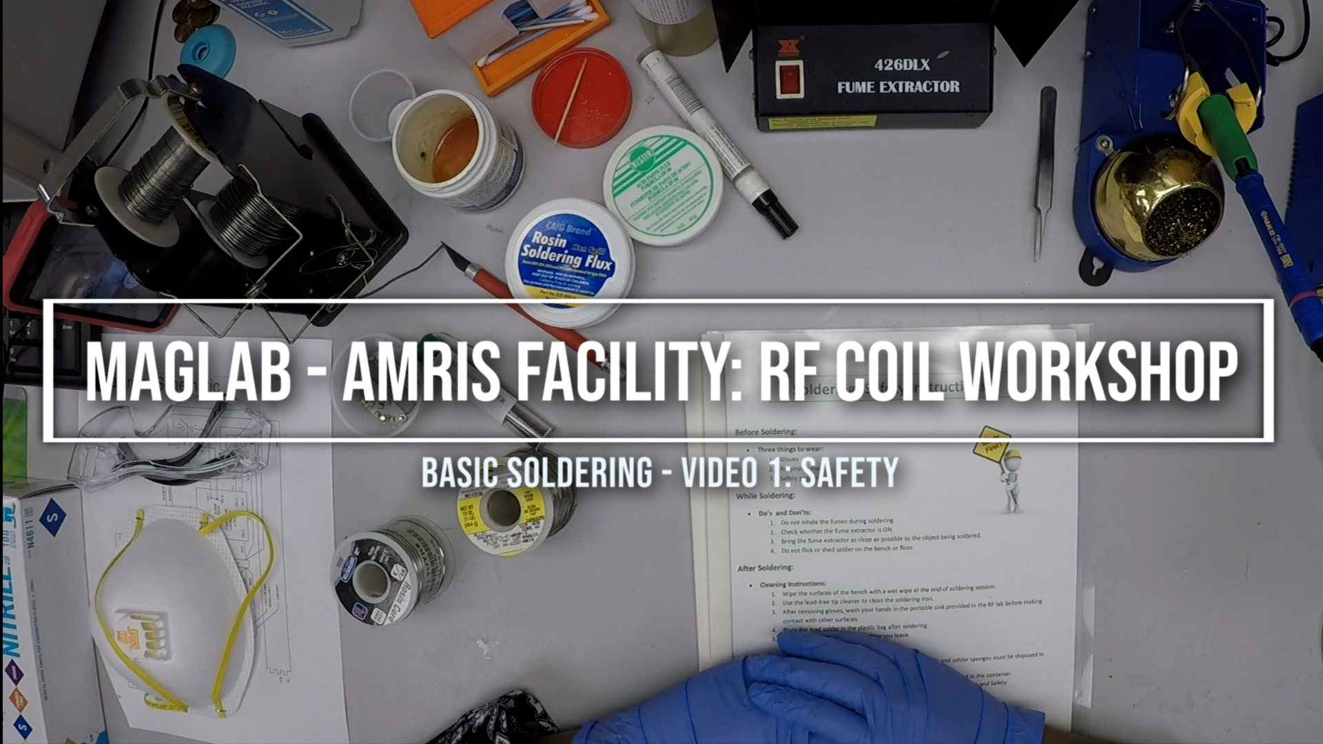 Basic Soldering - Video 1: Safety