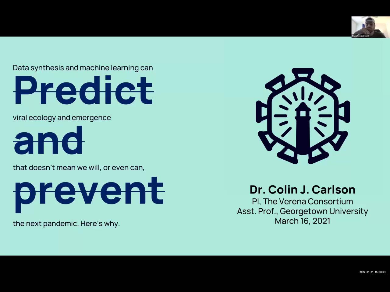 Colin Carlson Seminar