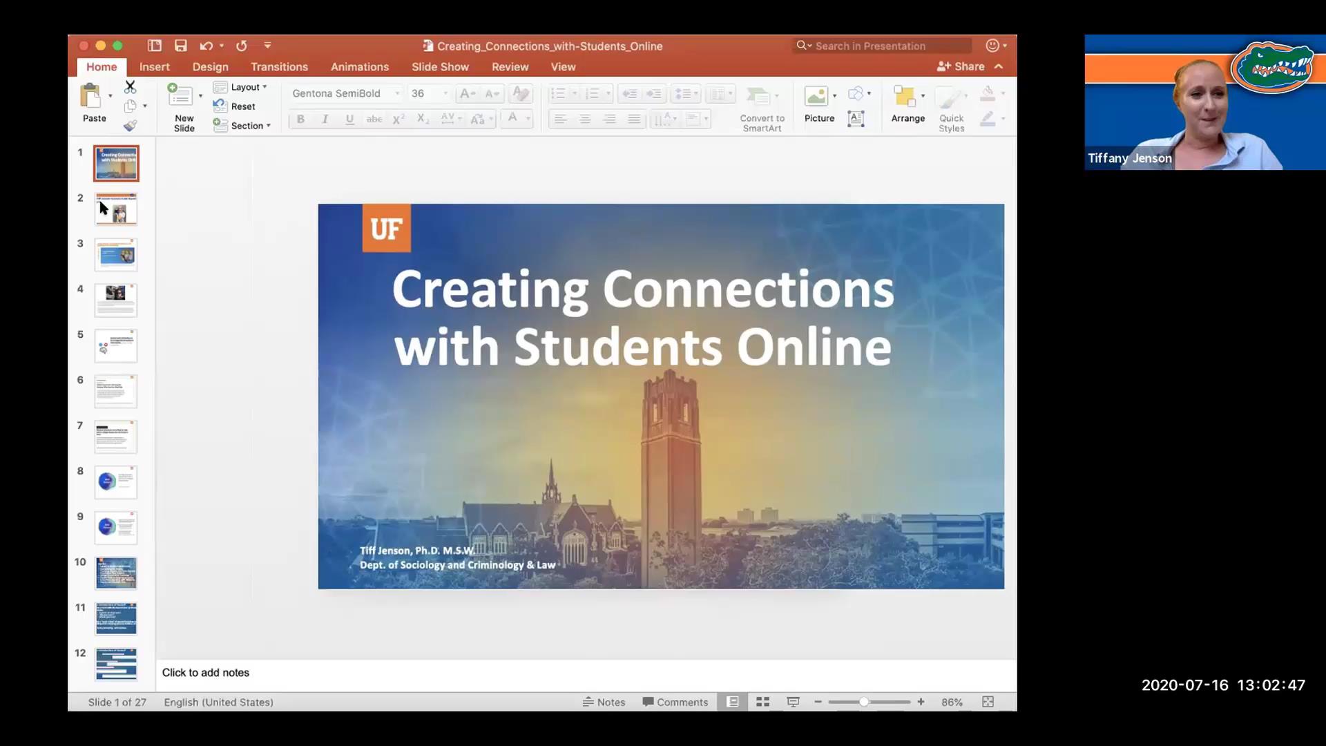 Creating Connections With Students Online