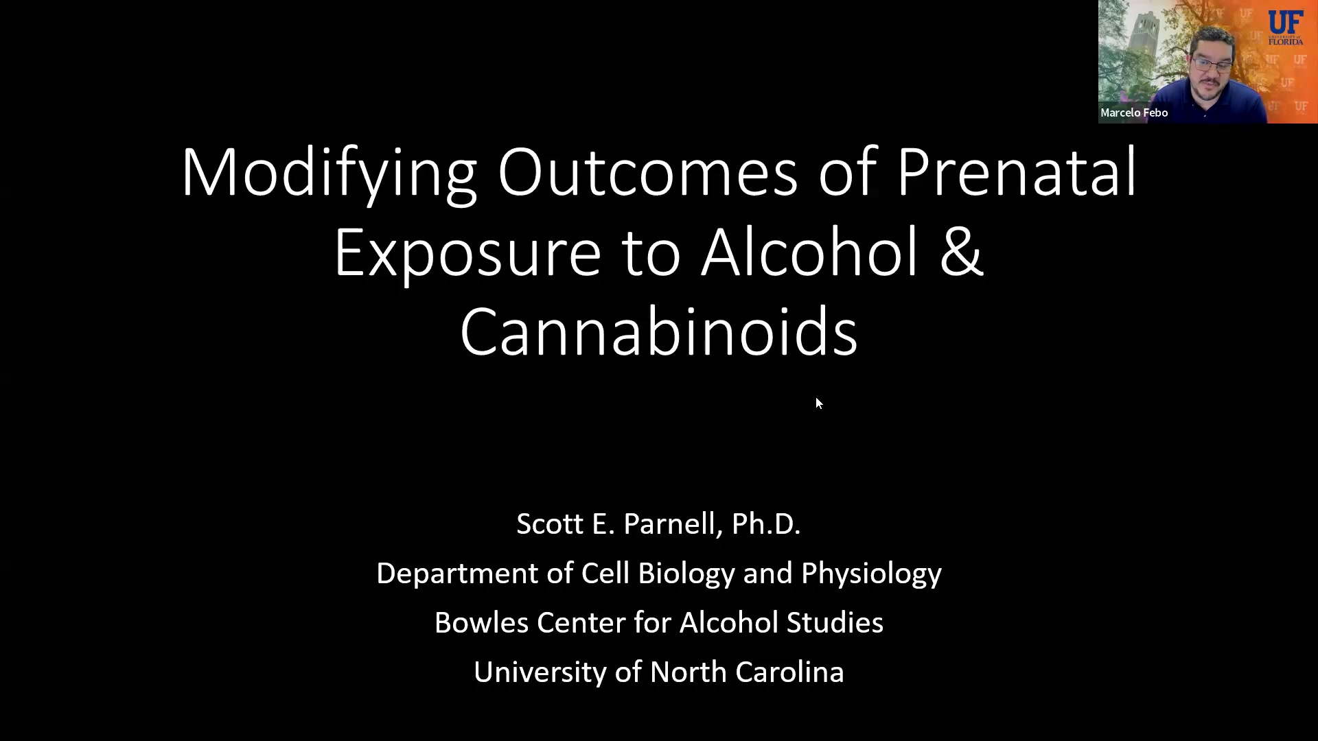 UF CARE Seminar 10/18/23: Dr. Scott Parnell