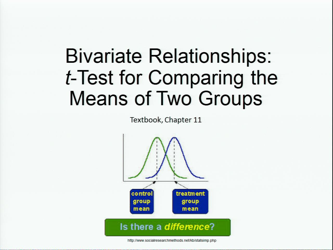 Bivariate Relationships