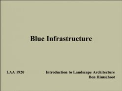 Blue Infrastructure
