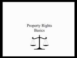Property Rights Basics